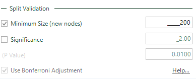 Decision Tree 10b: How do I set the Split Validation Options?